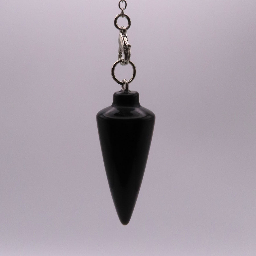 Black Obsidian Pendulum – The Wise Old Woman